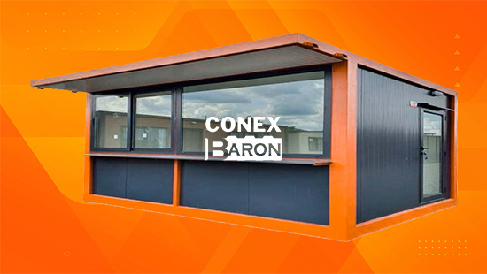 کانکس فروشگاهی | قیمت و خرید انواع کانکس گل فروشی تا فست فود